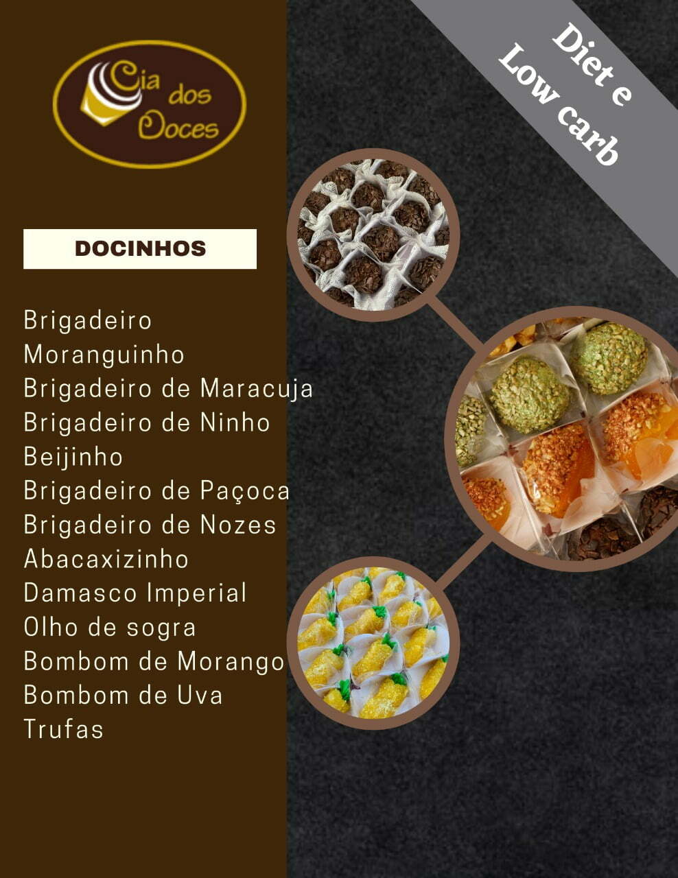 Doces - Doces Veganos E Diet Em Campinas-SP. Sabor Artesanal
